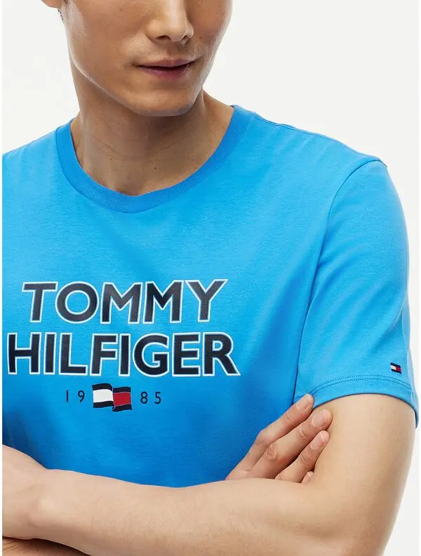 Tommy Hilfiger Bold Tommy 1985 Logo T-shirt