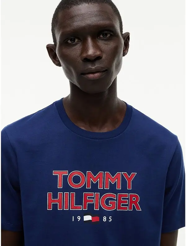 Tommy Hilfiger Bold Tommy 1985 Logo T-shirt