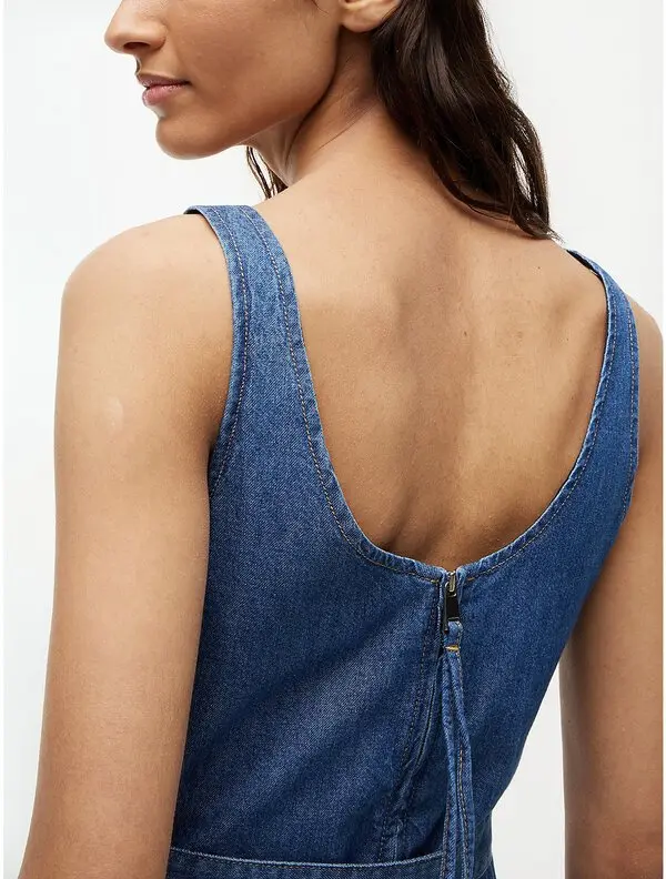 Tommy Hilfiger Belted Denim Tank Top