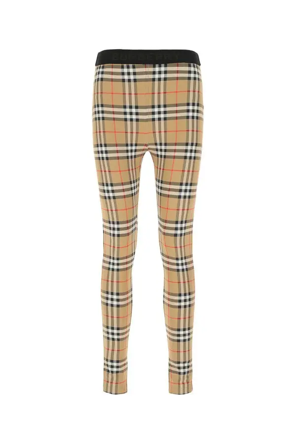 Burberry Printed Stretch Nylon Leggings