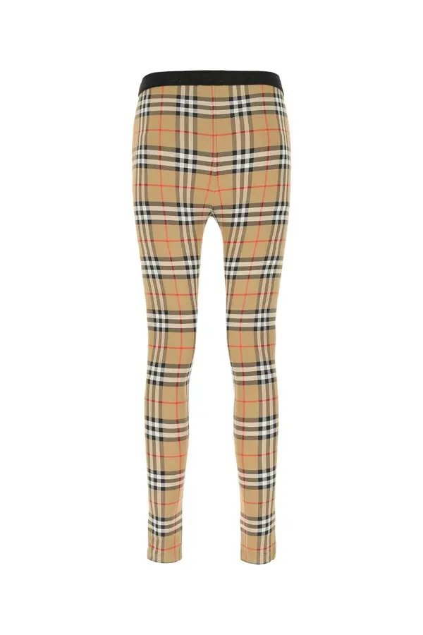 Burberry Printed Stretch Nylon Leggings