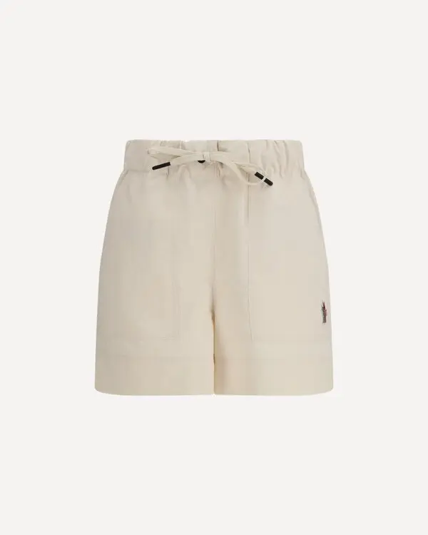 Moncler Embroidered Drawstring Shorts