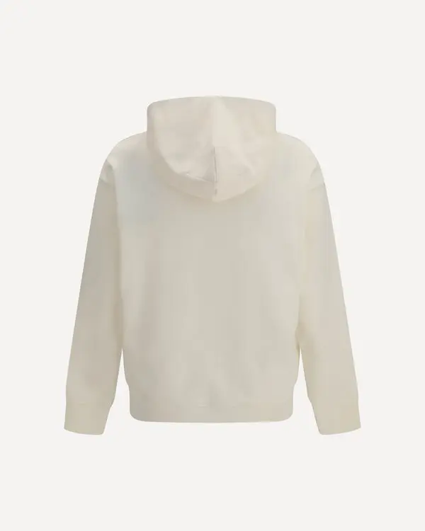 Moncler Cotton Hoodie With Embroidered Logo