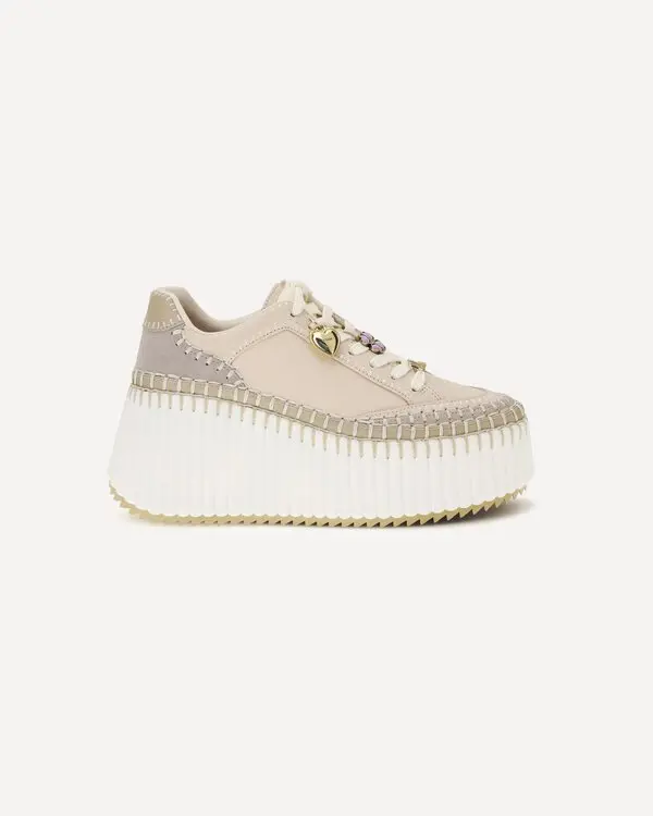 Chloé Nama Wedge Sneakers