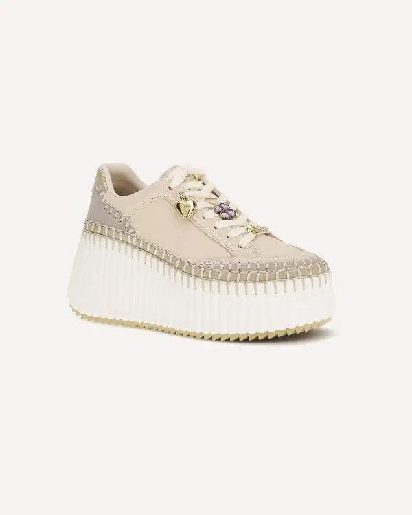 Chloé Nama Wedge Sneakers