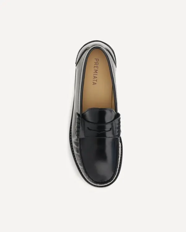 Premiata Arnold Loafers In Calfskin Leather