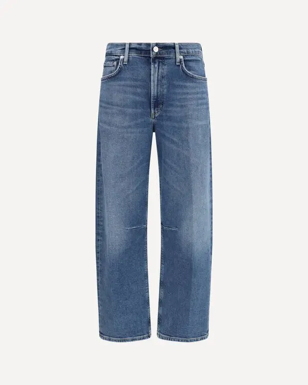 Citizens Of Humanity Miro High-rise Tapered Leg Jeans - Blue