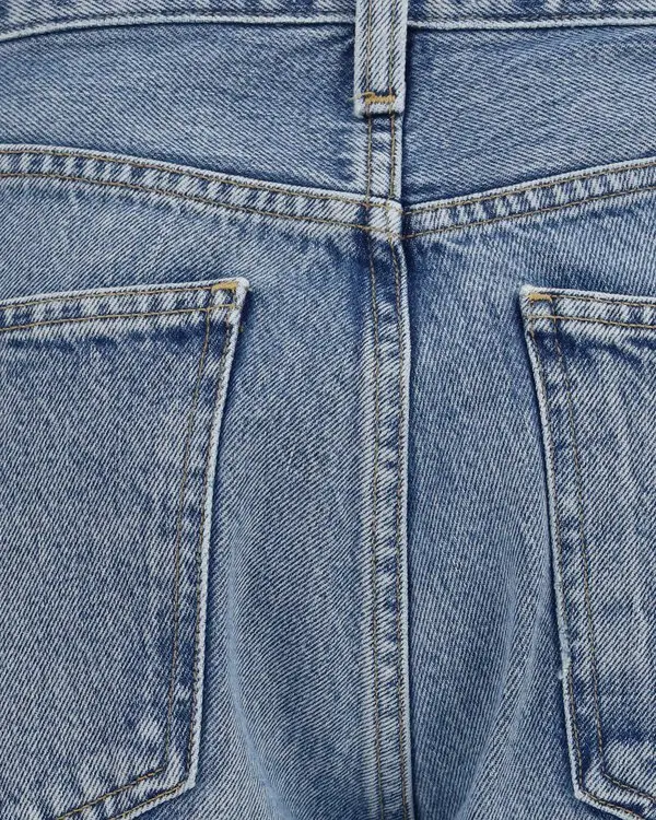 AGOLDE Wide-leg Creased Jeans