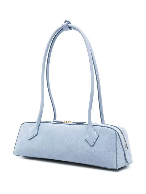 Alaïa Le Teckel Medium Leather Shoulder Bag - Blue