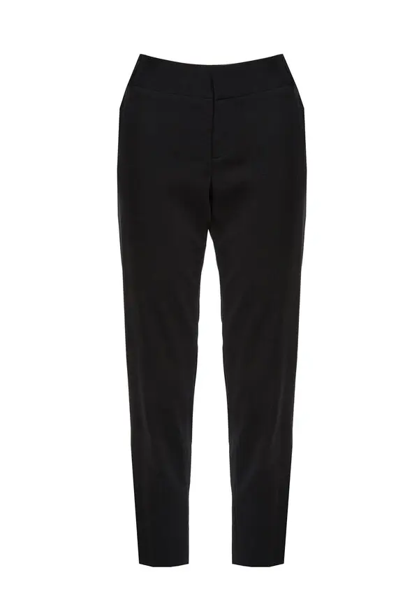 Alice + Olivia Stacey Slim Trousers - Black