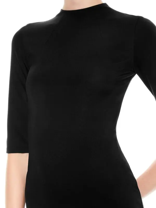 Alice + Olivia Delora Midi Dress - Black