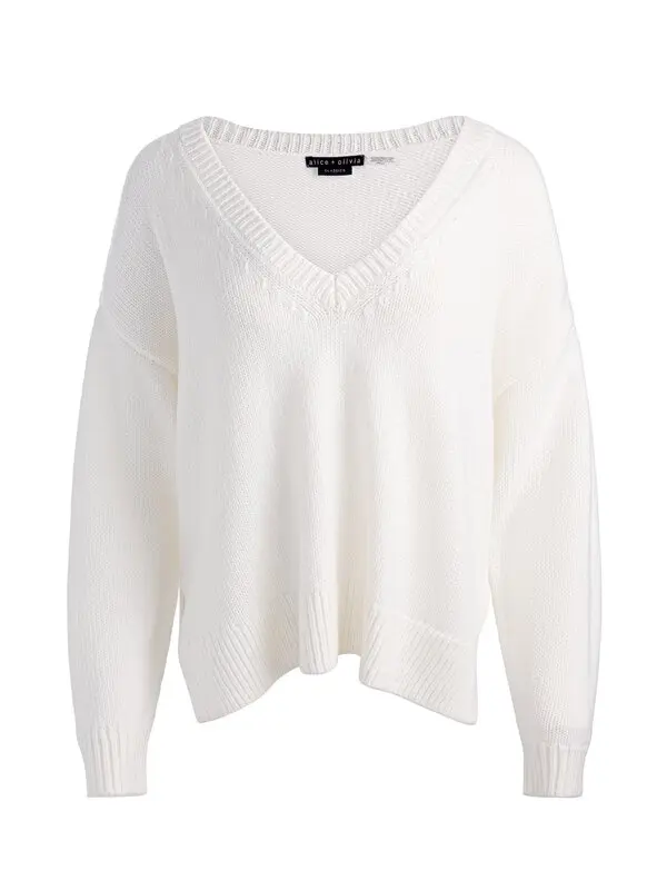 Alice + Olivia Williams Wool Pullover
