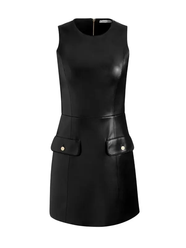 Alice + Olivia Marcella Vegan Mini Dress