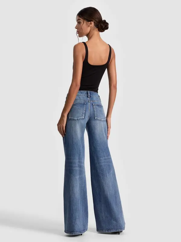Alice + Olivia Eve Zip Front Bodysuit