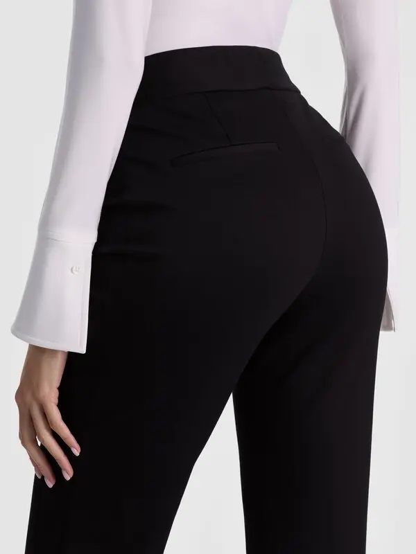 Alice + Olivia Andrew Flare Pant - Black