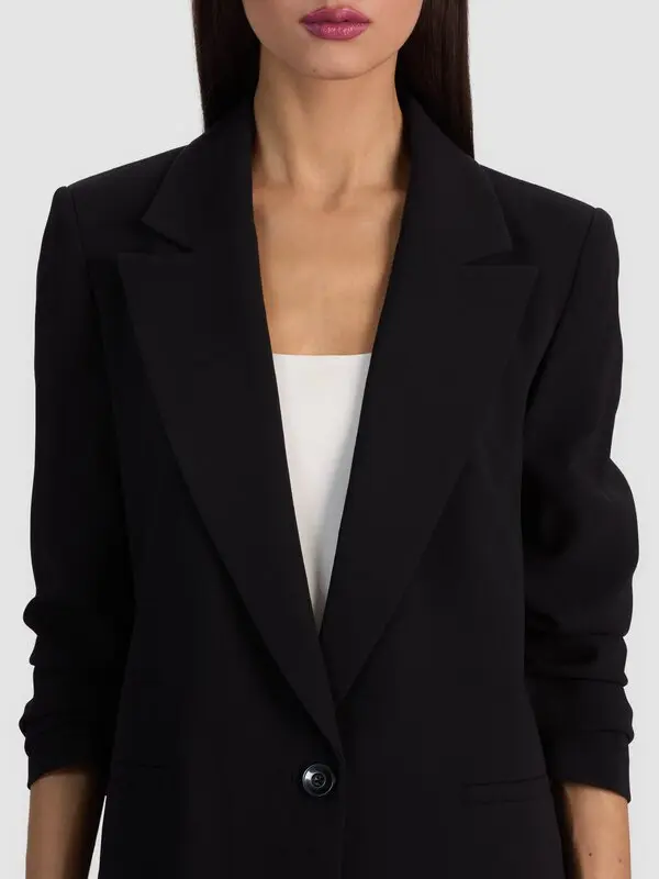 Alice + Olivia Denny Boyfriend Blazer - Black