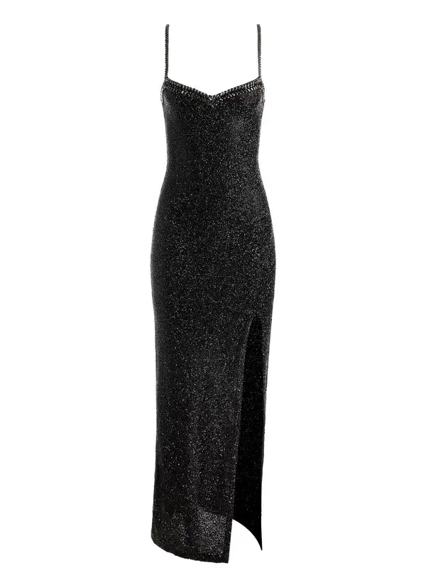 Alice + Olivia Nina Embellished Maxi Dress