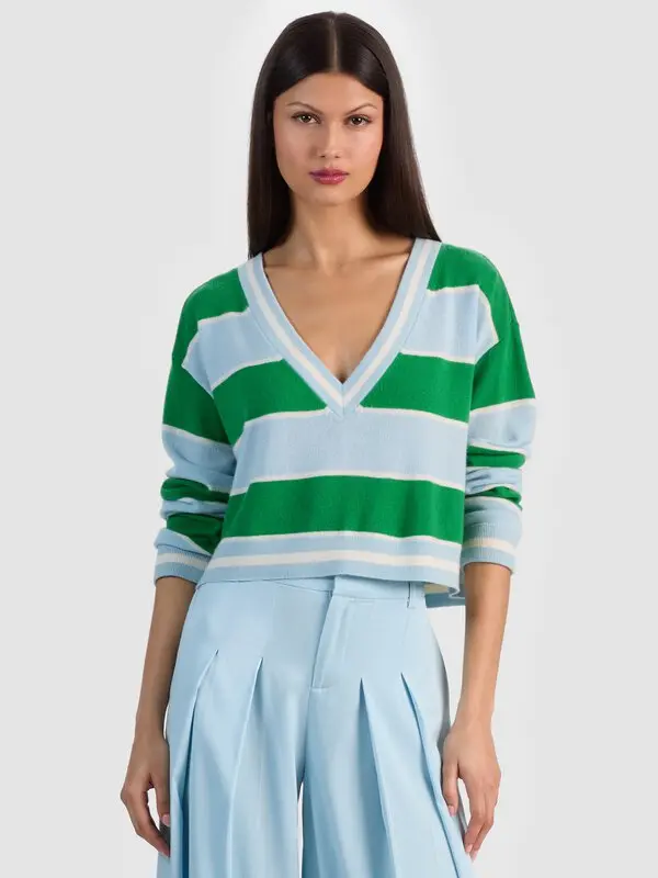 Alice + Olivia Ayden Cashmere Pullover