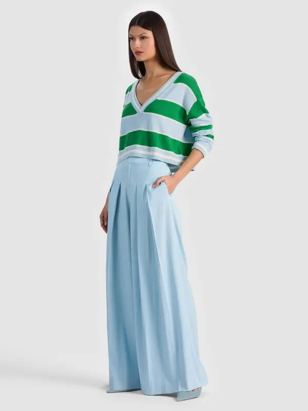 Alice + Olivia Ayden Cashmere Pullover