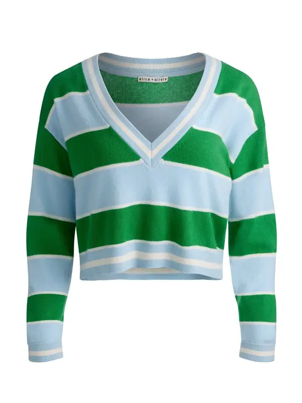 Alice + Olivia Ayden Cashmere Pullover