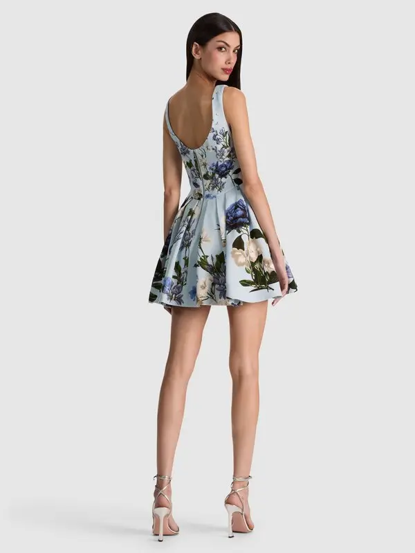 Alice + Olivia Estrella Mini Dress - Fly Away