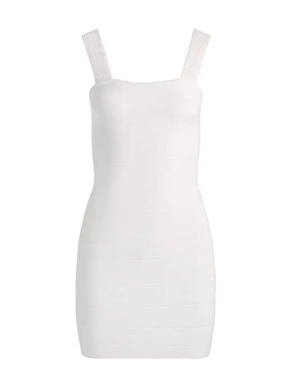 Alice + Olivia Jodie Bandage Mini Dress