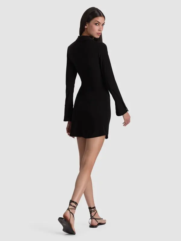 Alice + Olivia Freya Button Down Dress