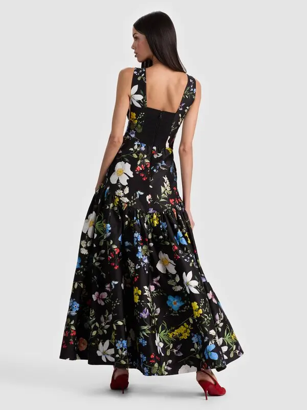 Alice + Olivia Lila Structured Ballgown