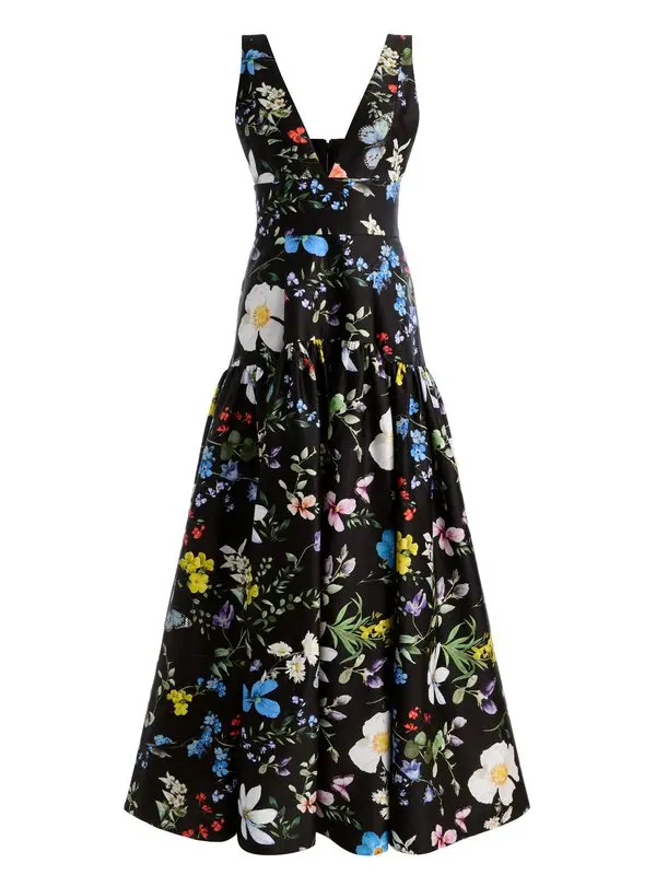 Alice + Olivia Lila Structured Ballgown