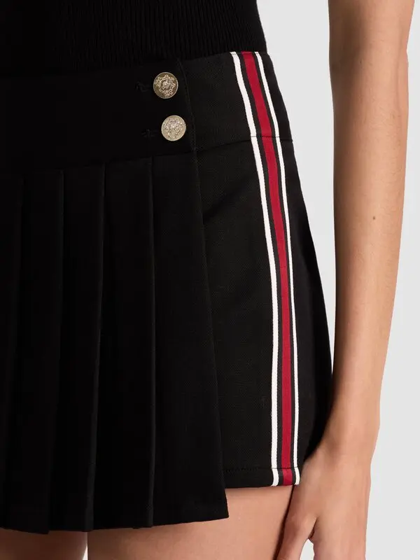 Alice + Olivia Noah Skort With Side Stripe Detail