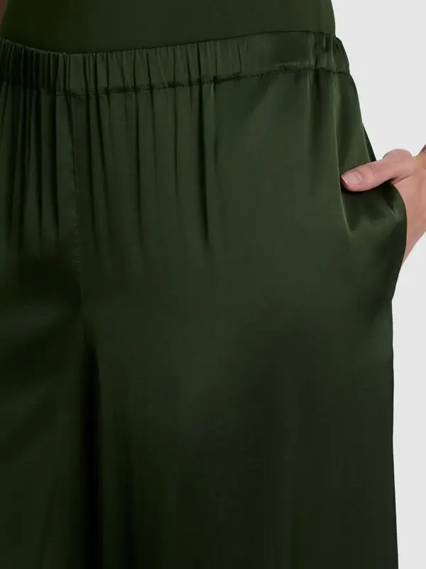 Alice + Olivia Declan Pull-on Genie Pants - Dark Fern