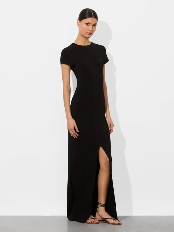 Alice + Olivia Delora Two-way Maxi Dress