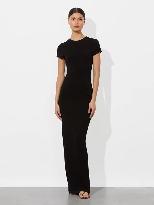 Alice + Olivia Delora Two-way Maxi Dress