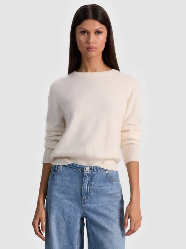Alice + Olivia Carolee Cashmere Pullover