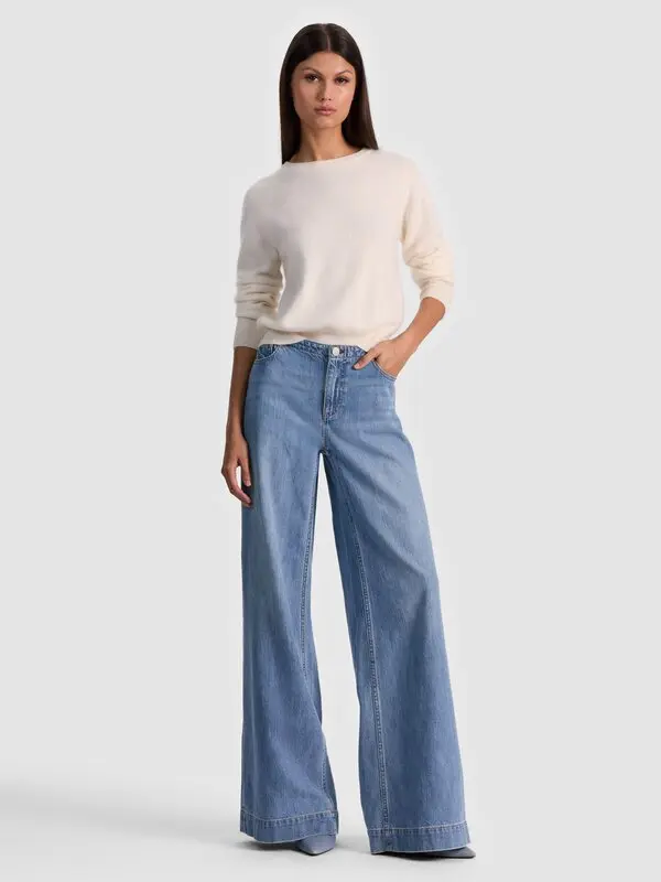 Alice + Olivia Carolee Cashmere Pullover