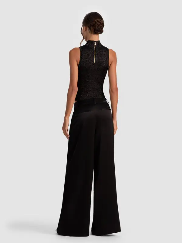 Alice + Olivia Darcey Metallic Tank