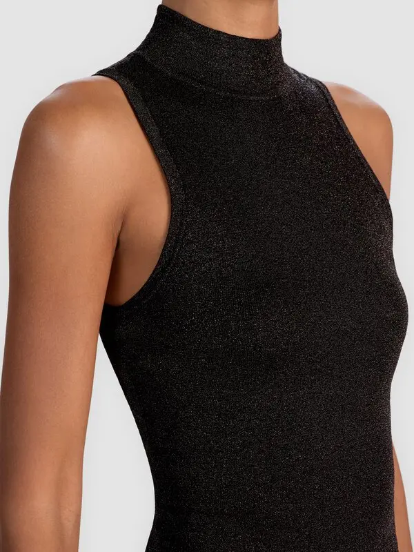 Alice + Olivia Darcey Metallic Tank