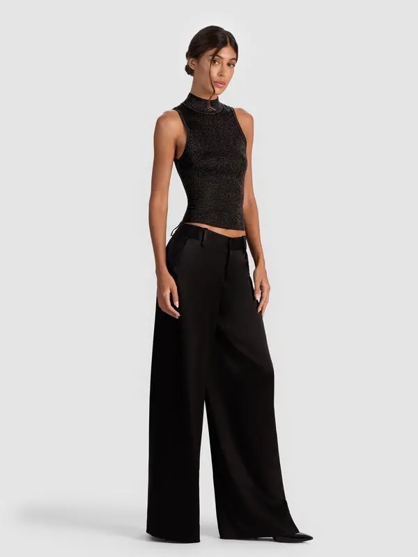 Alice + Olivia Darcey Metallic Tank