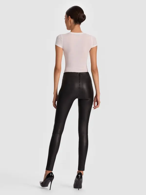 Alice + Olivia Lennox Leather Legging