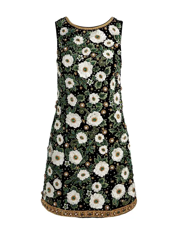 Alice + Olivia Lindsey Embellished Gown