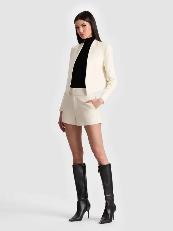 Alice + Olivia Harvey Leather Jacket