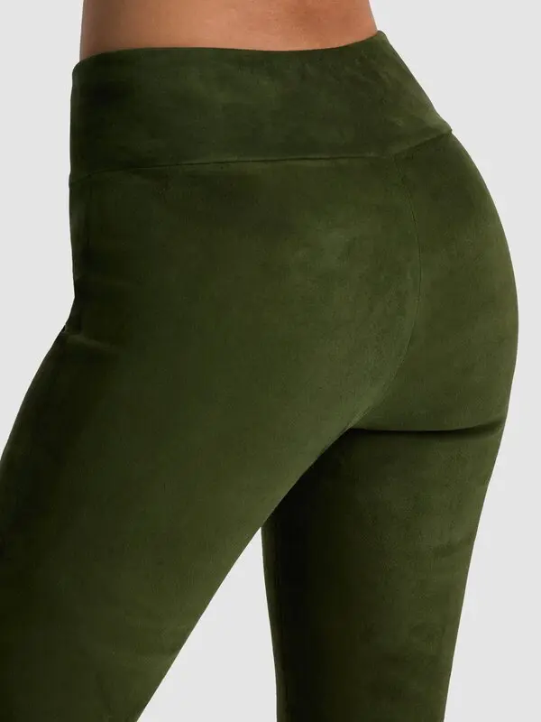 Alice + Olivia Olivia Suede Legging