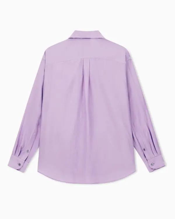 Giorgio Armani Lyocell And Silk Open Shirt