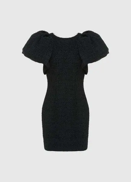 LEO LIN Dana Tweed Mini Dress