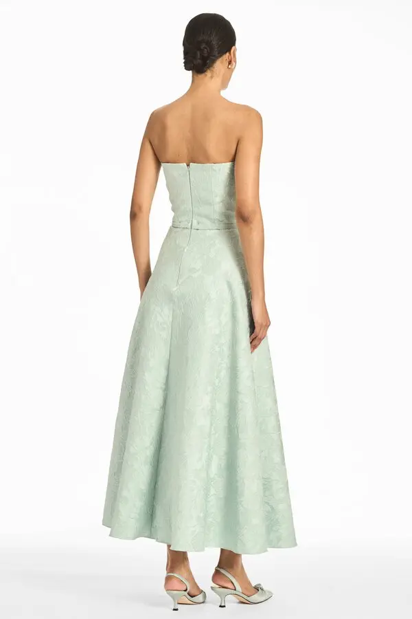 Sachin & Babi Darian Strapless Tea-length Dress