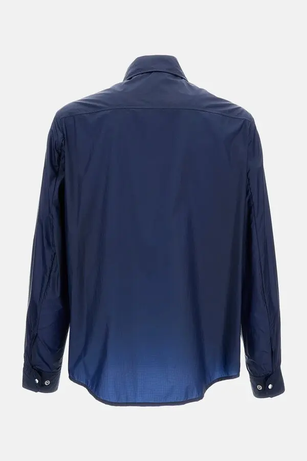 Moncler Lightweight Shirt Jacket - Blue