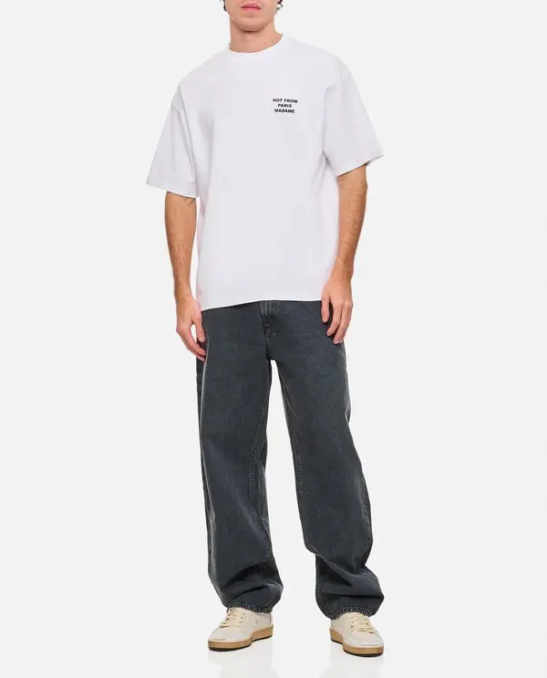 Drole De Monsieur T-shirt Slogan - White