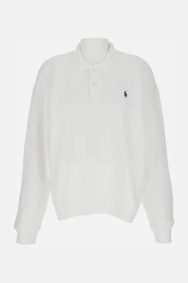 Polo Ralph Lauren Relaxed Fit Embroidered Logo Polo Sweater