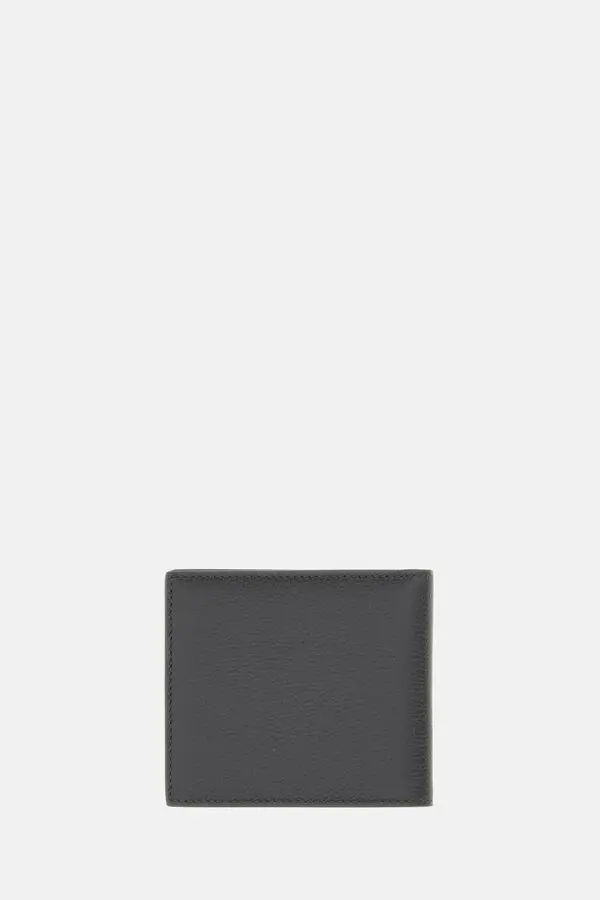 Thom Browne Portafoglio Pebble Grain Leather
