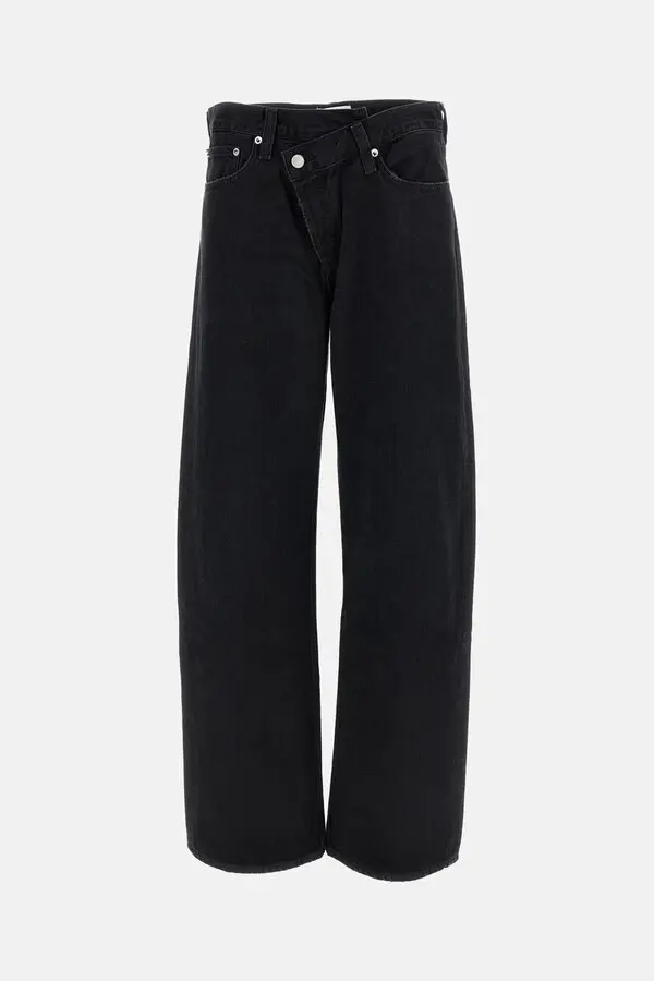 AGOLDE Arc Criss Cross Jeans - Black